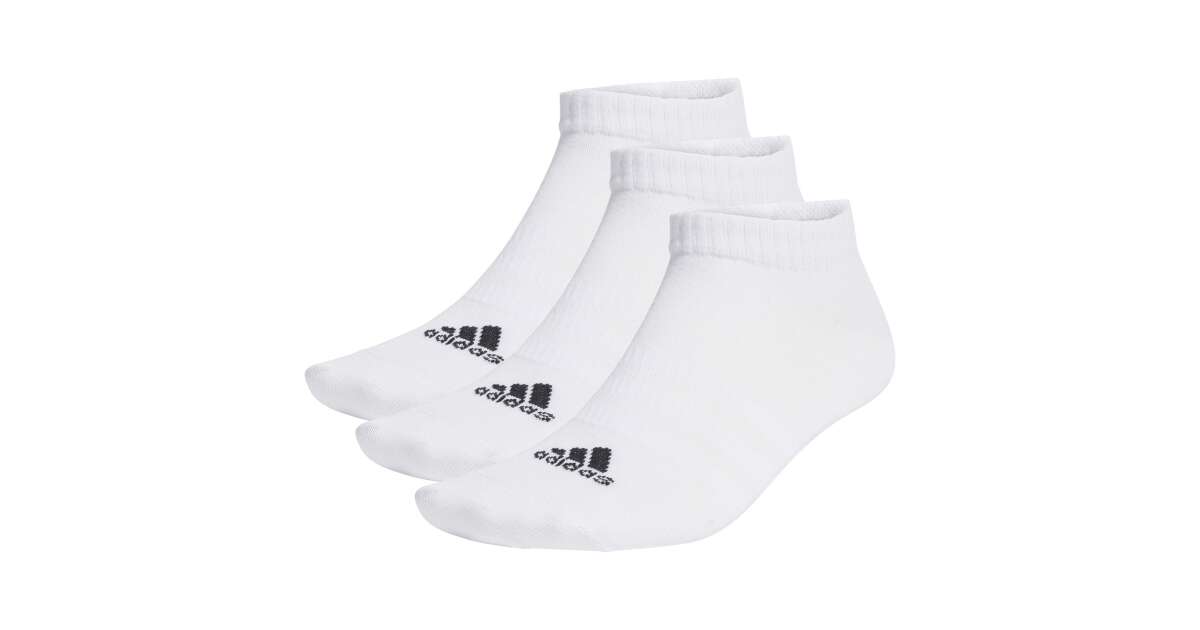 Zokni Adidas T Spw Low 3p HT3469 Men White S | Pepita.hu