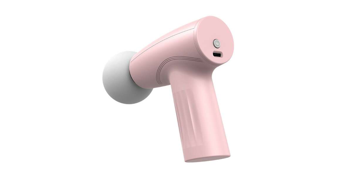 Mini masér, Flippy, pištoľový typ, USB typ C nabíjanie, prenosný, pre ...
