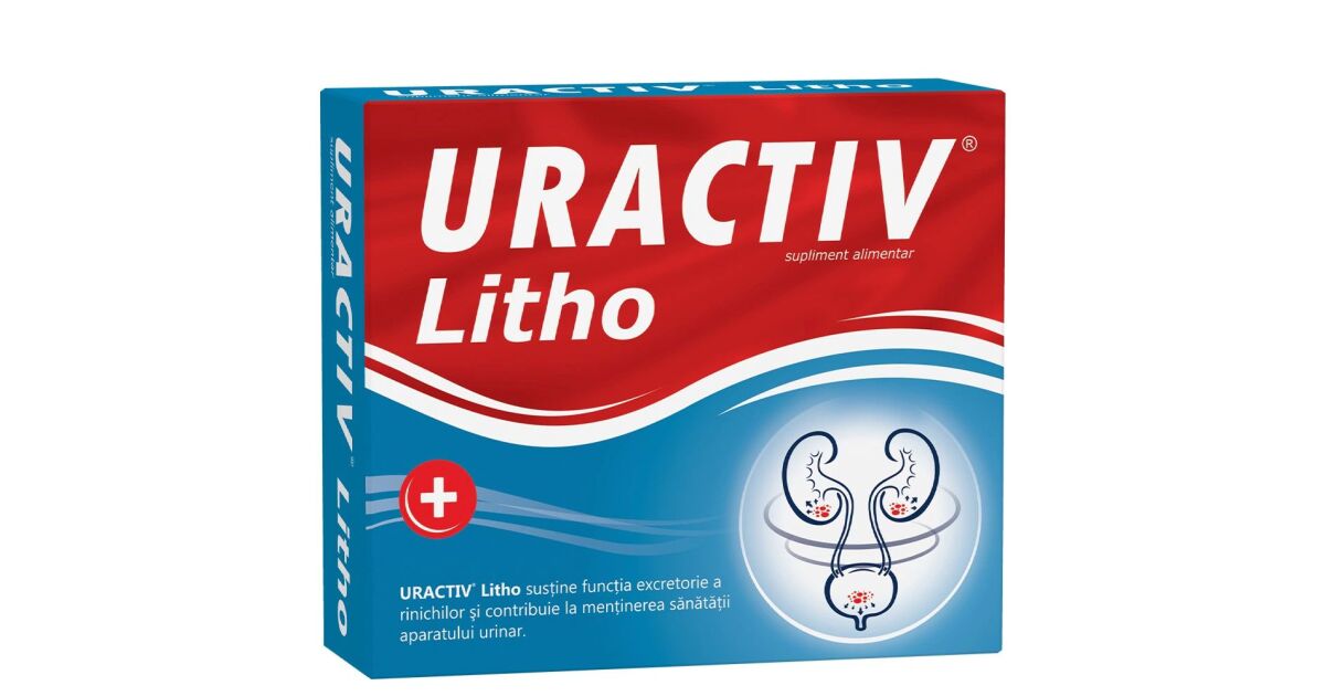 Uractiv Litho, 30 capsule, Fiterman Pharma | Pepita.com