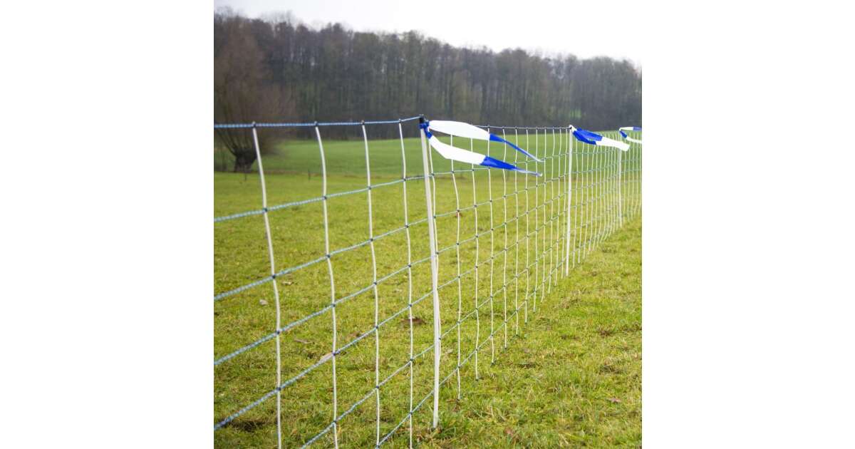 Net Wolf kerítés háló 108 cm istálló állattartás villanypásztor háló ...