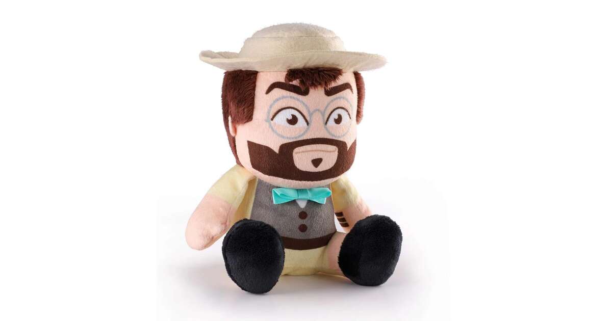 Jumanji Professor Sheldon Oberon Shelly plüss 17 cm | Pepita.hu