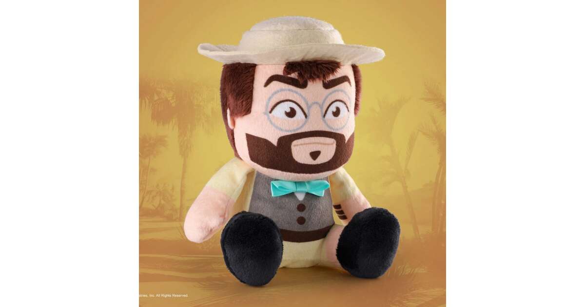 Jumanji Professor Sheldon Oberon Shelly plüss 17 cm | Pepita.hu