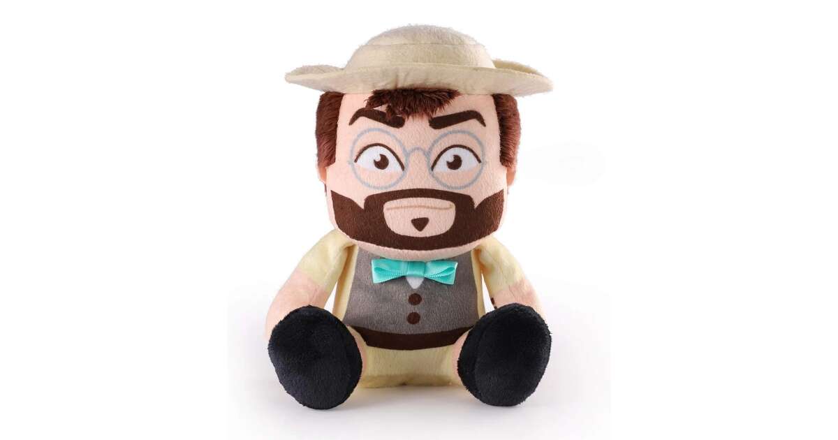 Jumanji Professor Sheldon Oberon Shelly plüss 17 cm | Pepita.hu