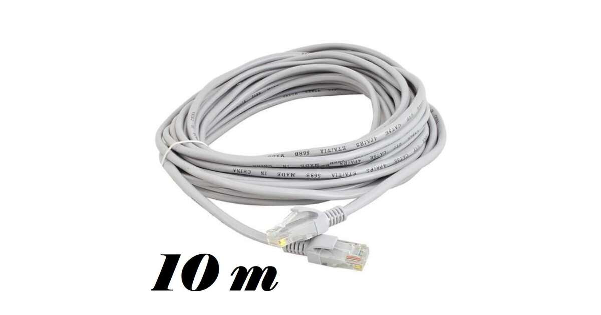 Hálózati LAN kábel RJ45 10M | Pepita.hu