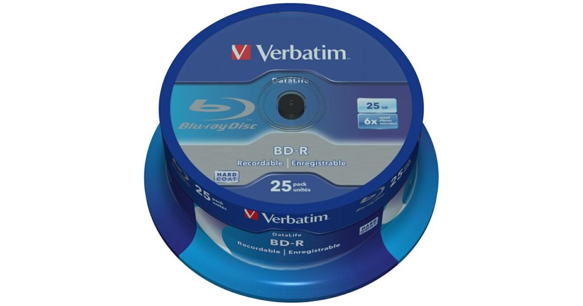Verbatim Datalife 6x BD-R 25 GB 25 dB (43837) | Pepita.hu