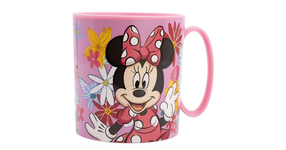Disney Minnie egér mikrózható műanyag bögre - 390 ml | Pepita.hu