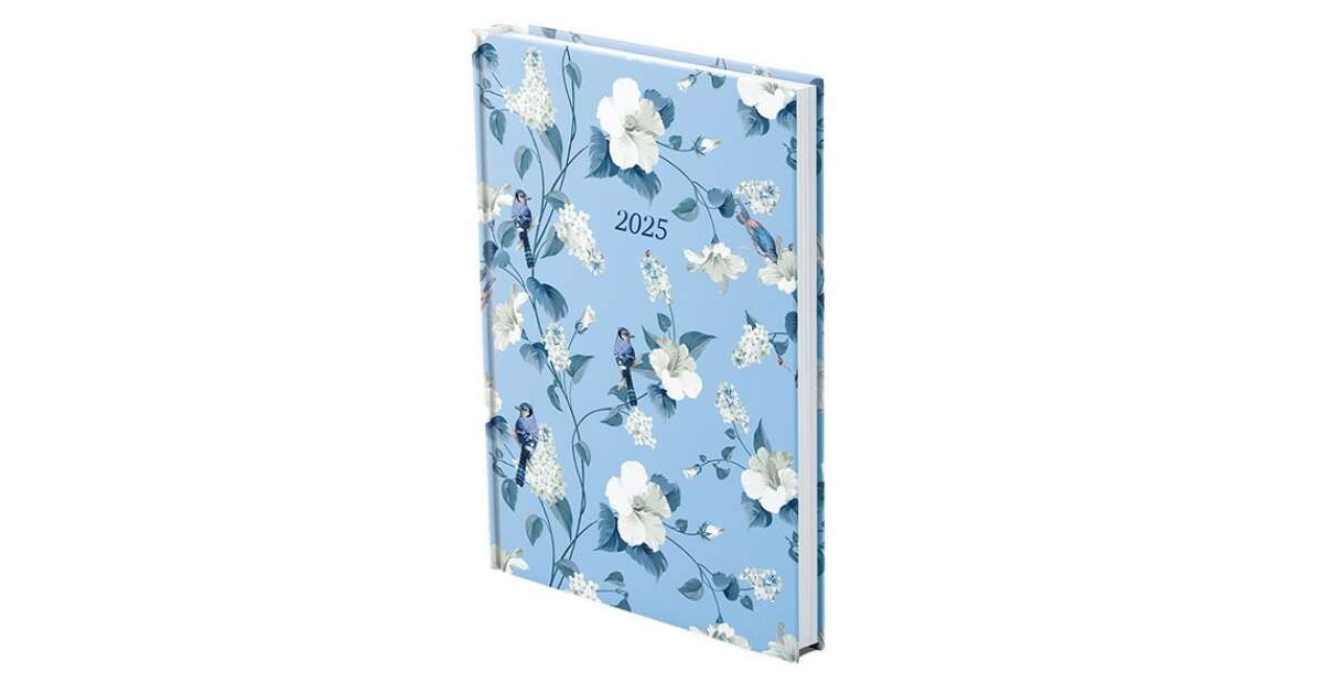 Határidőnapló TOPTIMER Joy J015 A/5 heti fehér lapos Hibiszkusz metál ...