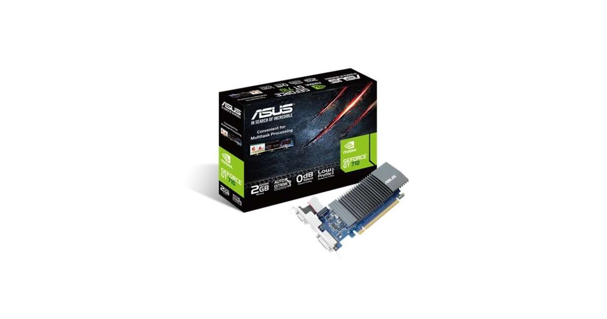 ASUS GT710-SL-2GD5 NVIDIA GeForce GT 710 2 GB GDDR5 | Pepita.com