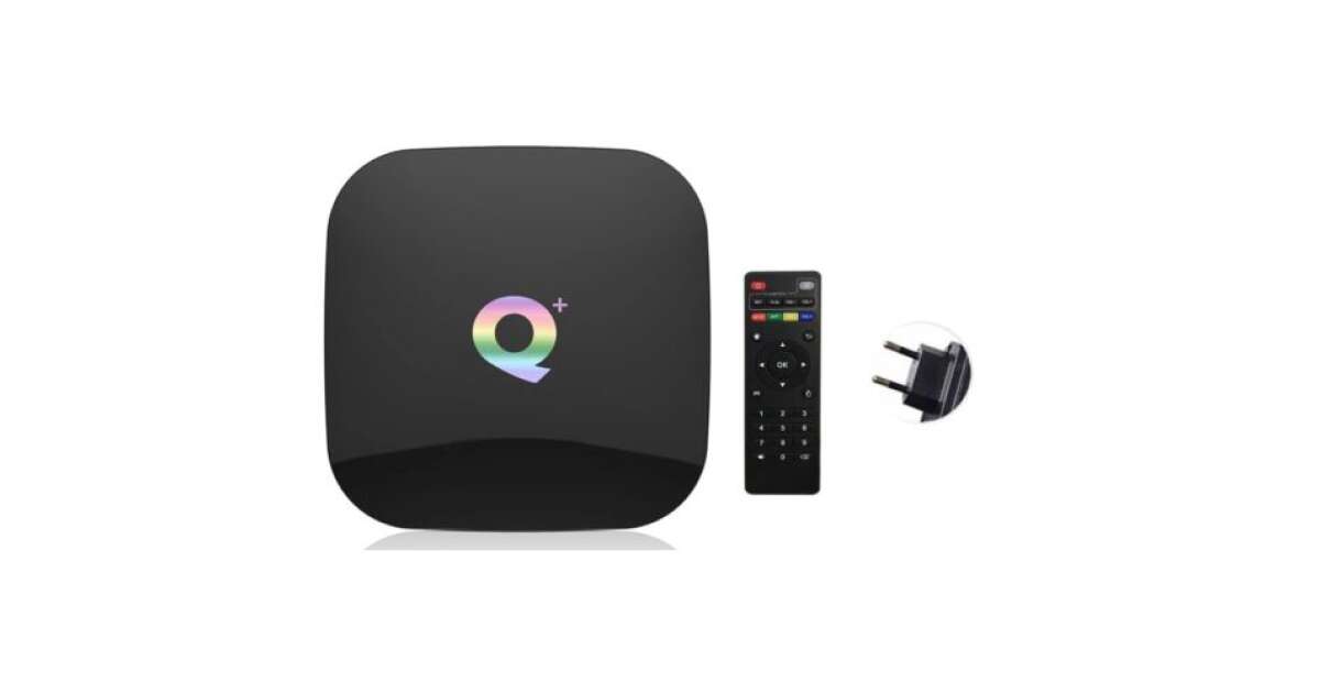 Q Plus Smart Tv Box Flesh 4GB Memória 64 GB Netflix | Pepita.hu
