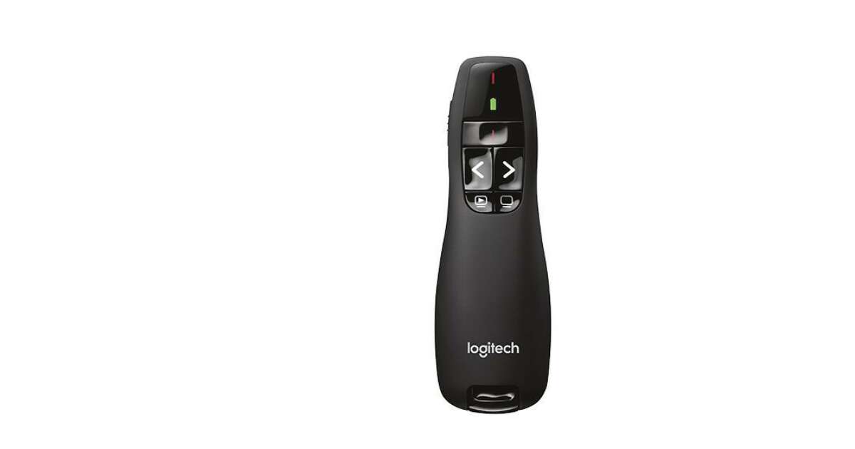 Logitech R400 Laser Presentation Remote Wireless Presenter Red Laser ...