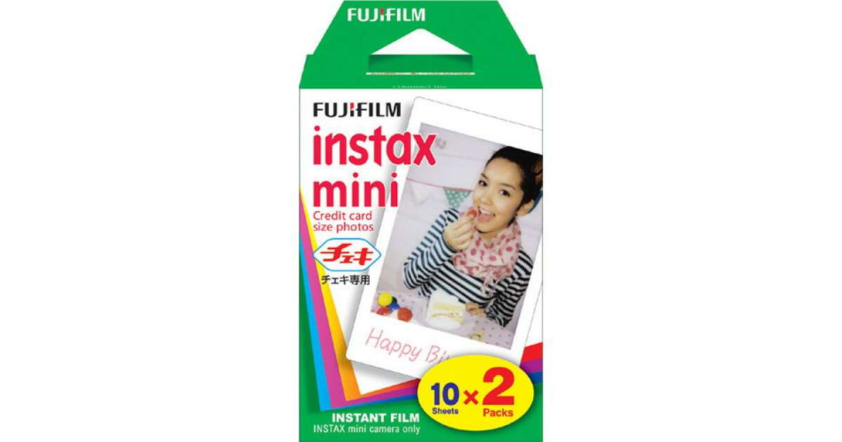 Fujifilm Instax Mini film glossy (10x2/doboz) 20db | Pepita.hu