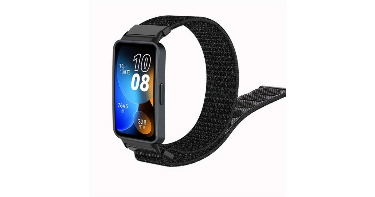 For Huawei Band 8 / Band 8 NFC / Band 9 / Band 9 NFC Nylon Watch Band ...