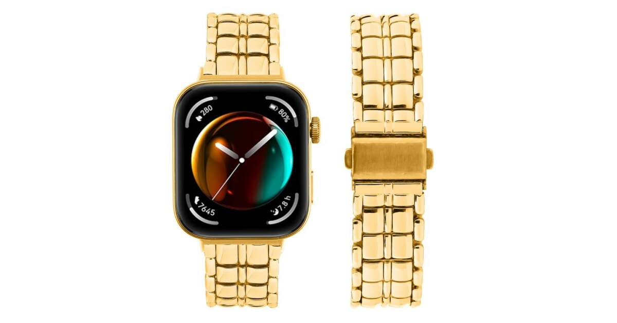 For Huawei Watch Fit 3 Metal Wrist Band Replacement Smart Watch Strap ...