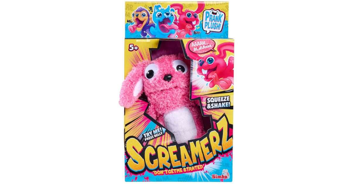 ScreamerZ: Sikítozó nyuszi plüssfigura 30 cm - Simba Toys | Pepita.hu