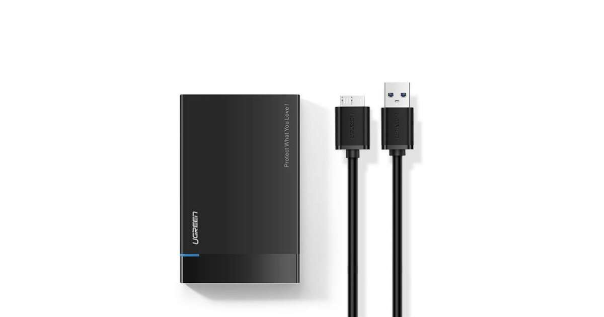 Ugreen 2,5 hüvelykes HDD/SSD Tok - Külső SATA USB 3.2 Gen 1 | Pepita.hu
