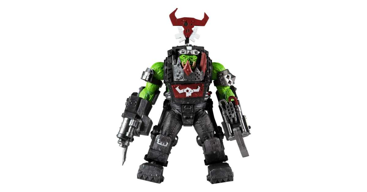 McFarlane Toys Warhammer 40k - Akciófigura - Orc Meganob with Shoota ...
