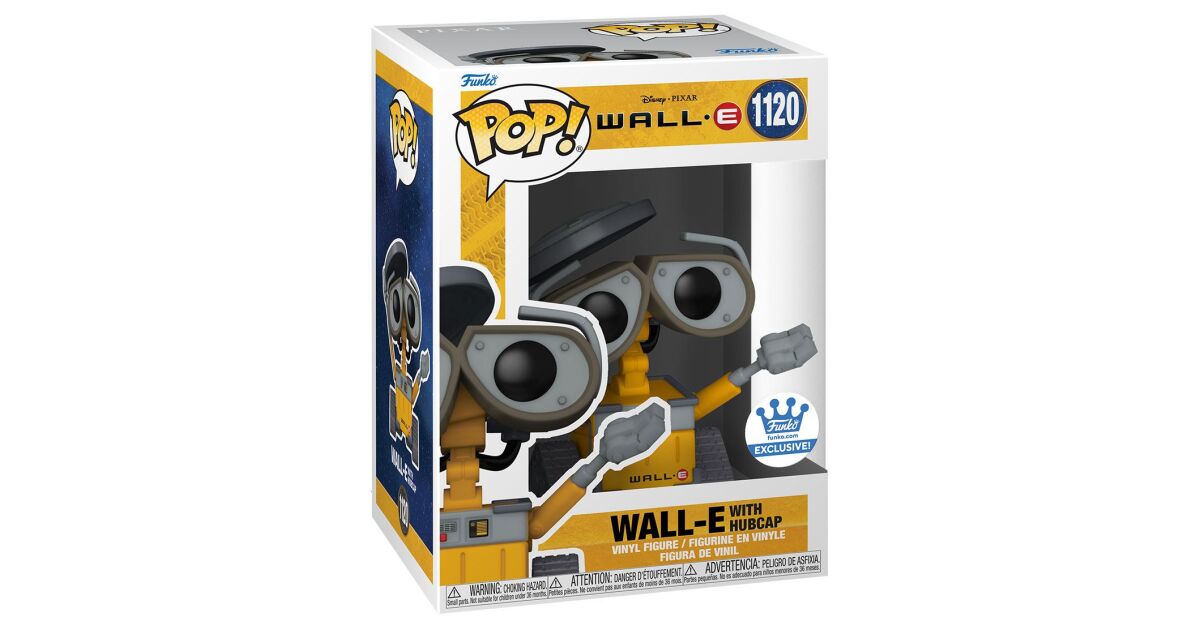 Wall-E - Funko POP! figura - Wall-E Hubcap exkluzívval | Pepita.hu
