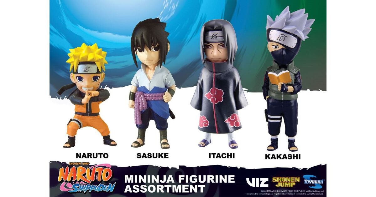 Toynami Naruto Shippuden Mininja - Sasuke minifigura | Pepita.hu