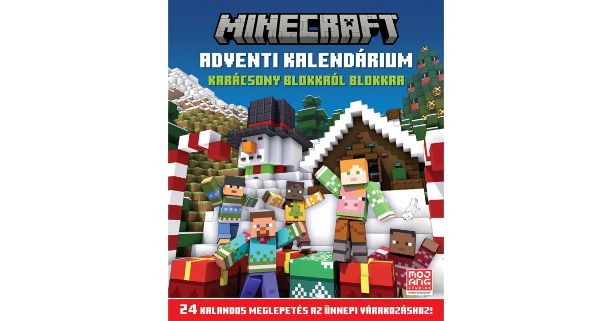 Minecraft - Adventi kalendárium - Karácsony blokkról blokkra | Pepita.hu