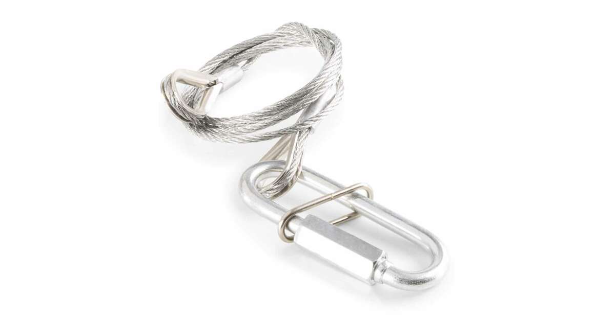 BeamZ SAF-20 karabineres biztonsági kábel 70 cm – 20 kg | Pepita.hu