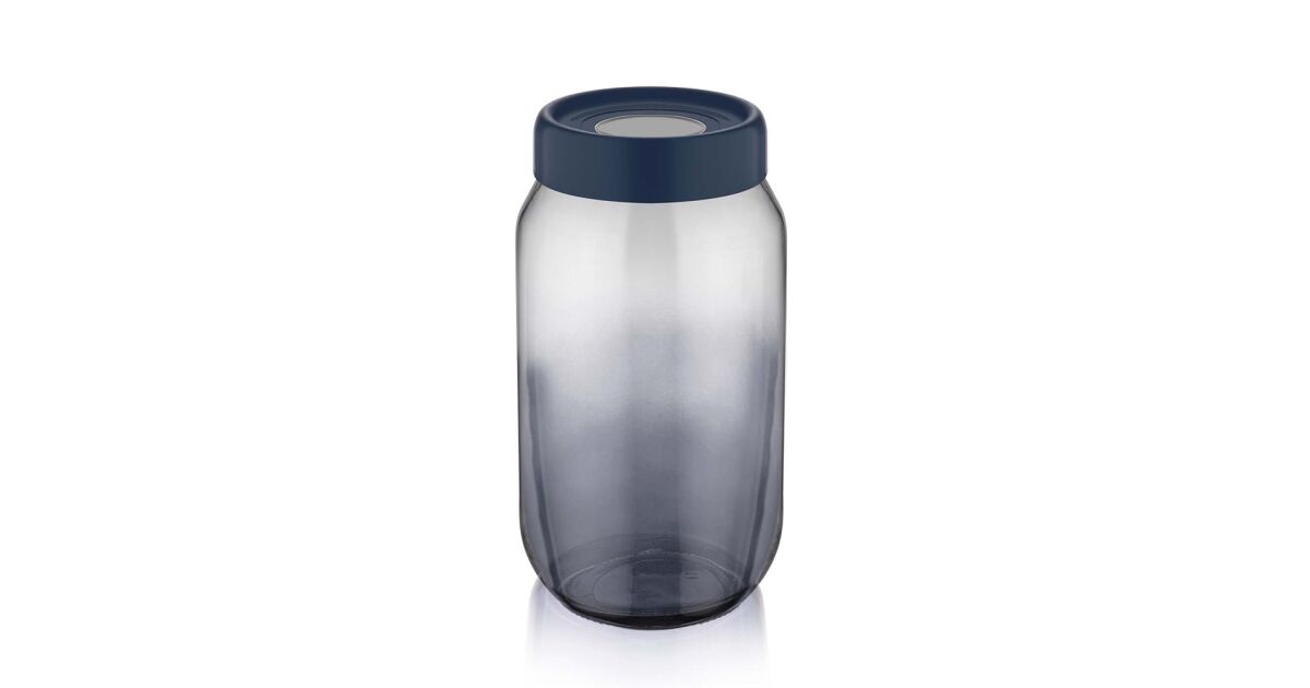Recipient din sticlă albastru indigo curcubeu IRIS C-00427 1.000ml ...