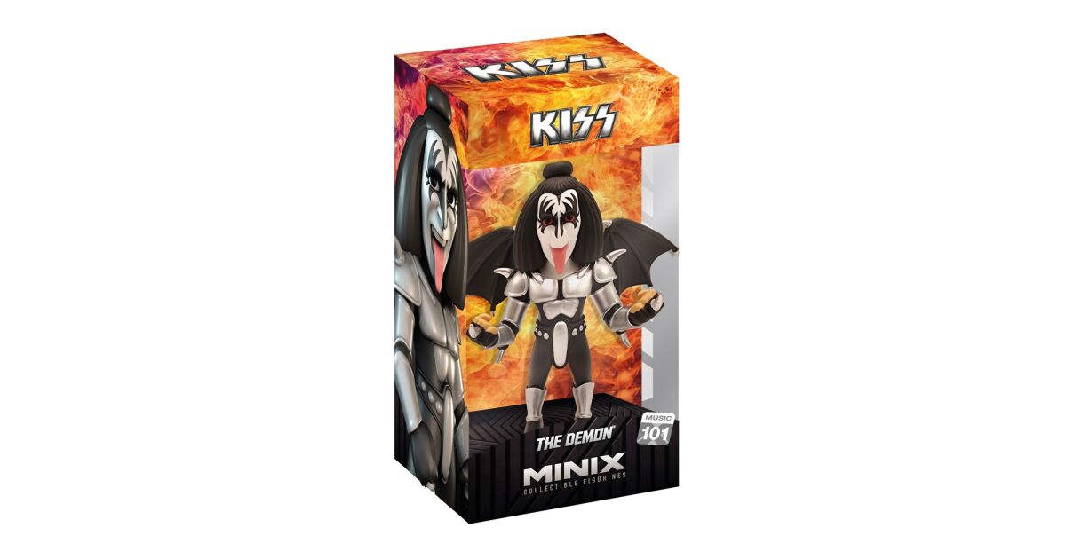 Minix 101 Music - Kiss The Demon gyűjthető Énekes figura 12cm | Pepita.hu
