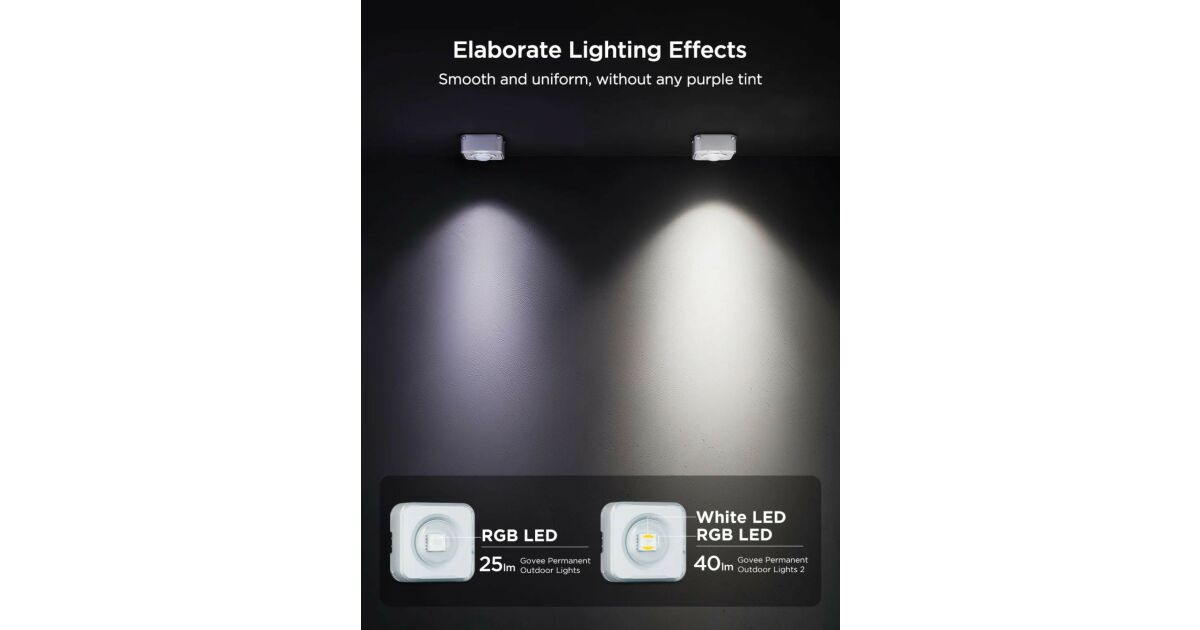 Govee GOVH705E Smart Smart LED Outdoor String Light 30m - RGB | Pepita.com