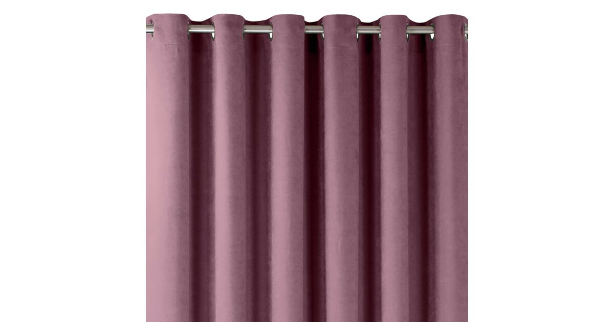 Întunecare perdea MILANA lumina violet argint argint metal chenille ...