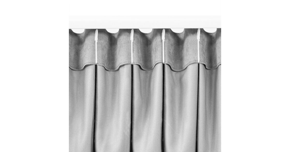 Sötétítő függöny MILANA szín vörös stílus klasszikus flex 7,5 cm kettős ...