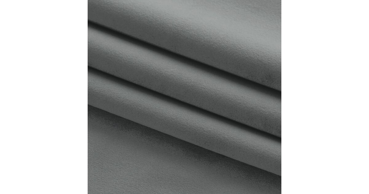 Perdea de întunecare VILA gri grafit flex 9,5 cm suprapunere dublă ...