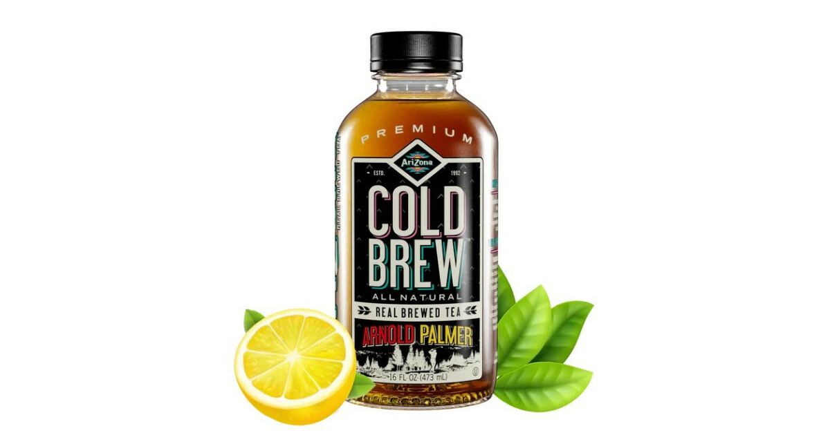 Arizona Arnold Palmer Cold Brew natúr jeges tea 473ml | Pepita.hu