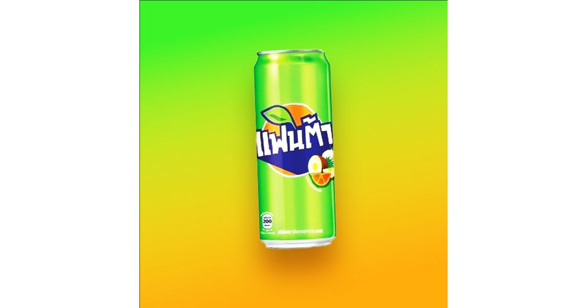 Fanta Thai Green Fruit Punch gyümölcs puncs ízű üdítőital 325ml | Pepita.hu