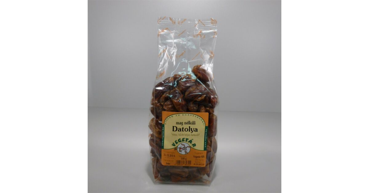 Vegetár datolya mag nélküli 500 g | Pepita.hu