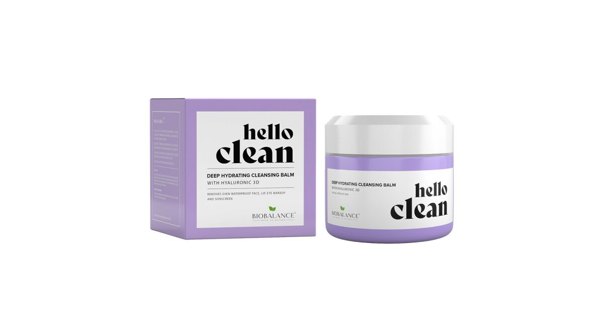 Biobalance hello clean 3in1 mélyhidratáló arctisztító balzsam 100 ml ...