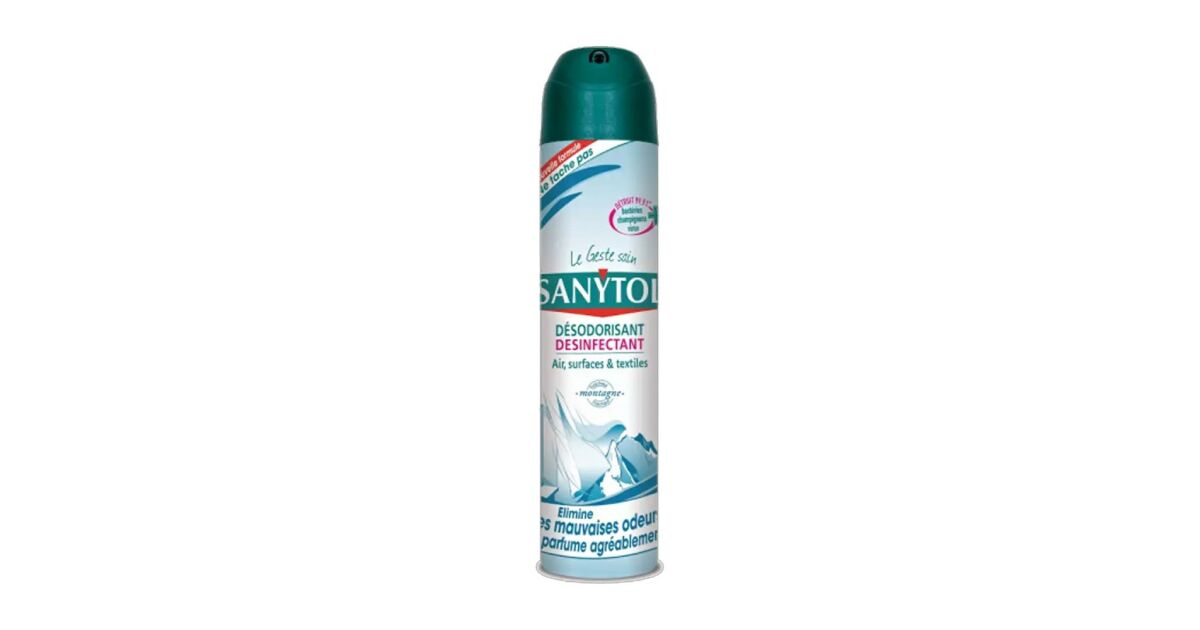 Fertőtlenítő légfrissítő 300 ml aerosol Sanytol Hegyi levegő | Pepita.hu