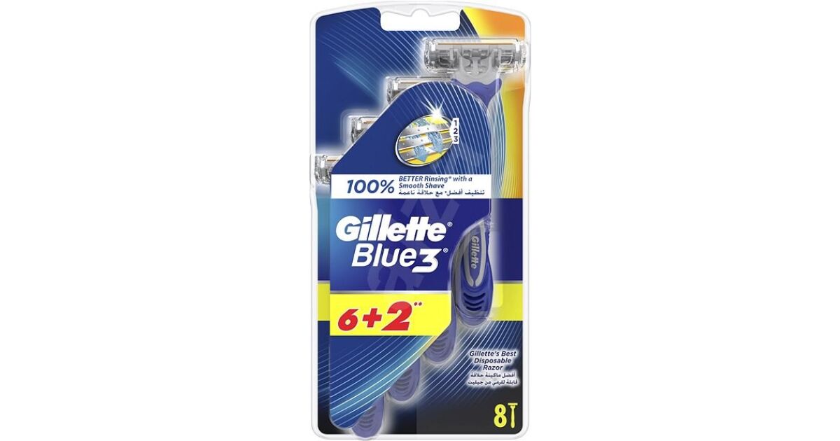 Gillette Blue3 Eldobható borotva 6+2db | Pepita.hu