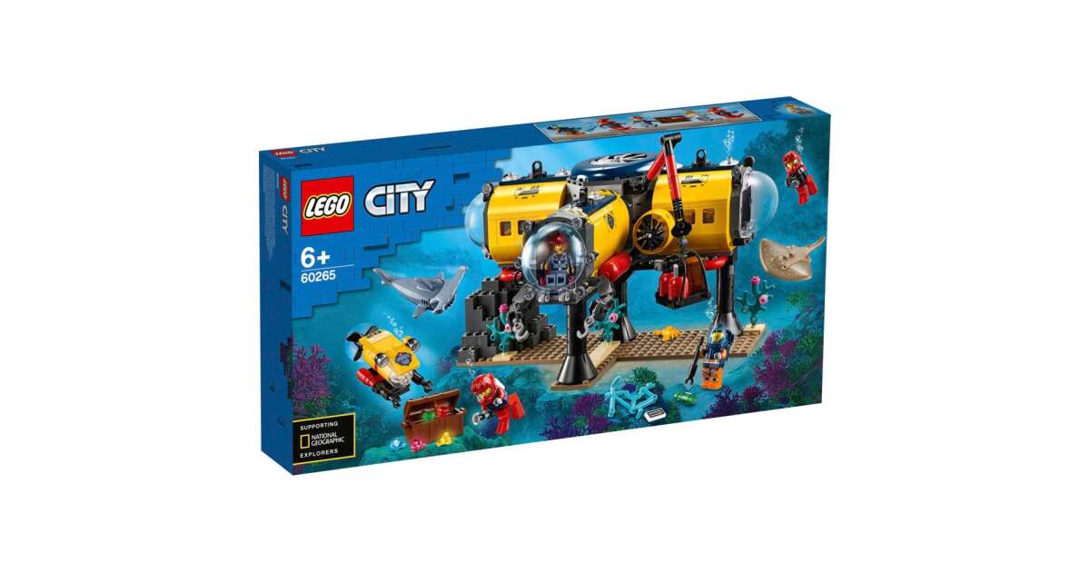 LEGO® (60265) City - Óceánkutató bázis | Pepita.hu