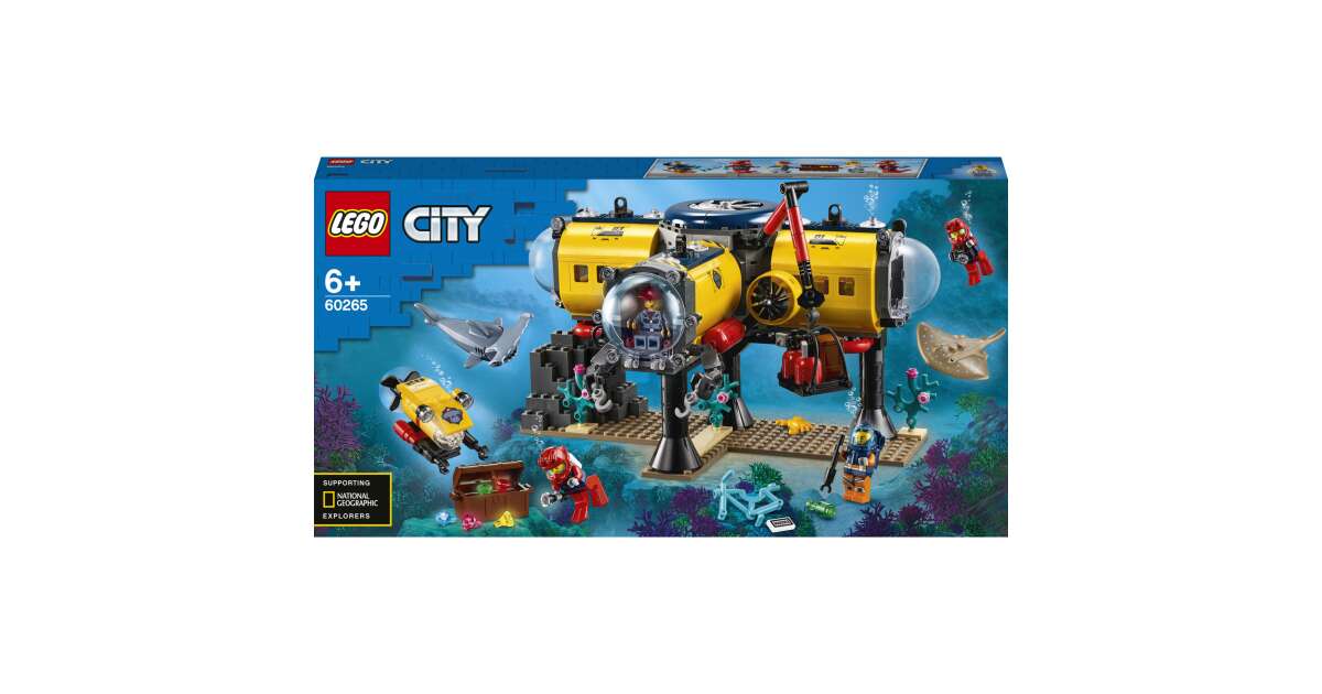 LEGO® (60265) City - Óceánkutató bázis | Pepita.hu