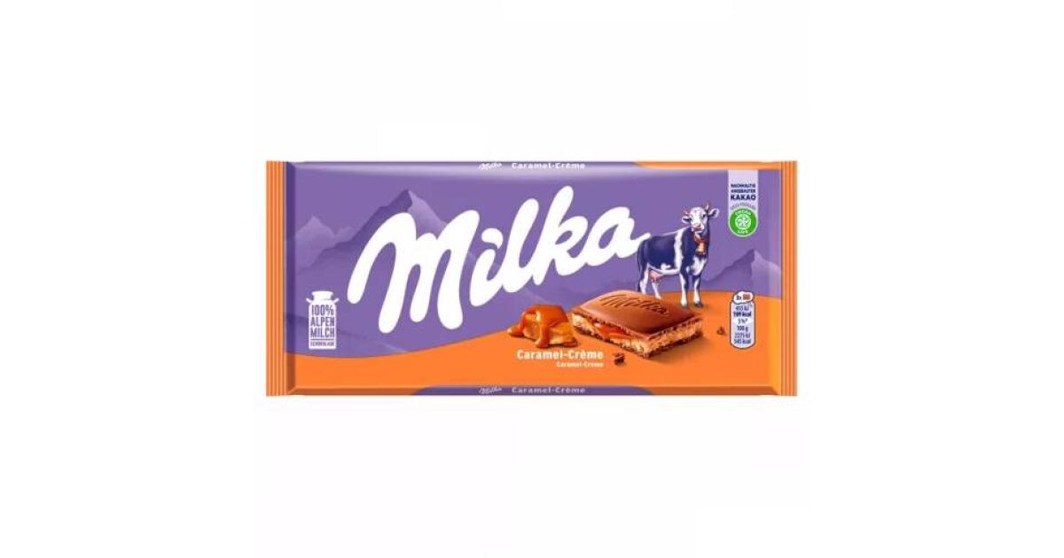 MILKA TÁBLÁS CSOKOLÁDÉ TOFFEE-CREME 100G | Pepita.hu