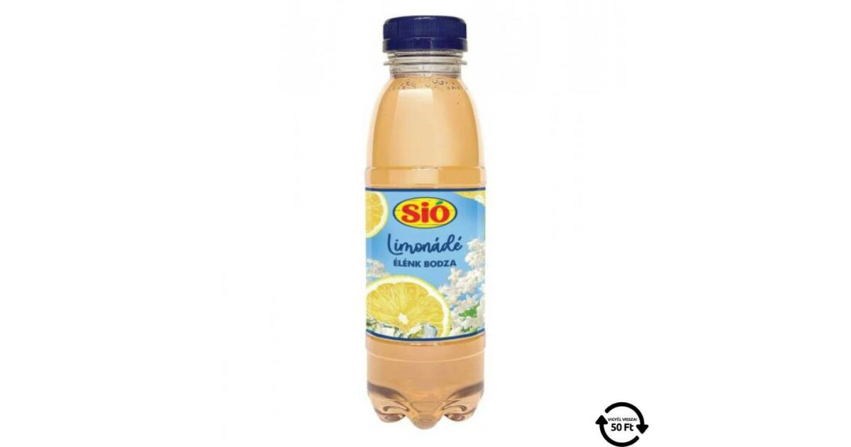 SIÓ LIMONÁDÉ BODZA 3% DRS 400ML | Pepita.hu