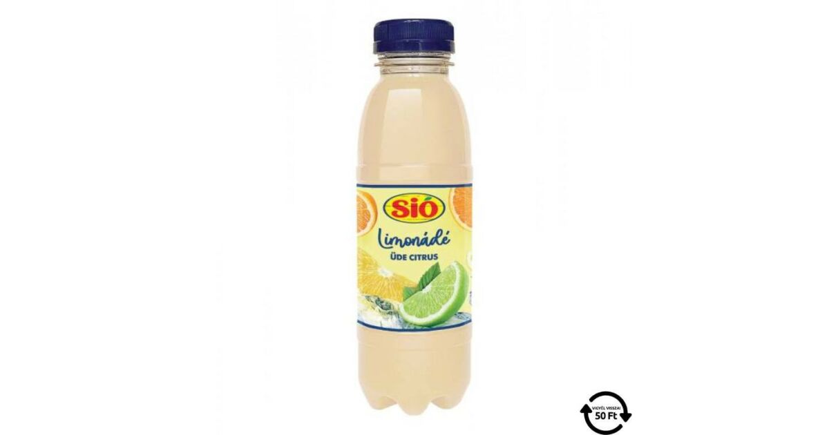 SIÓ LIMONÁDÉ ÜDECITRUS 8% DRS 400ML | Pepita.hu