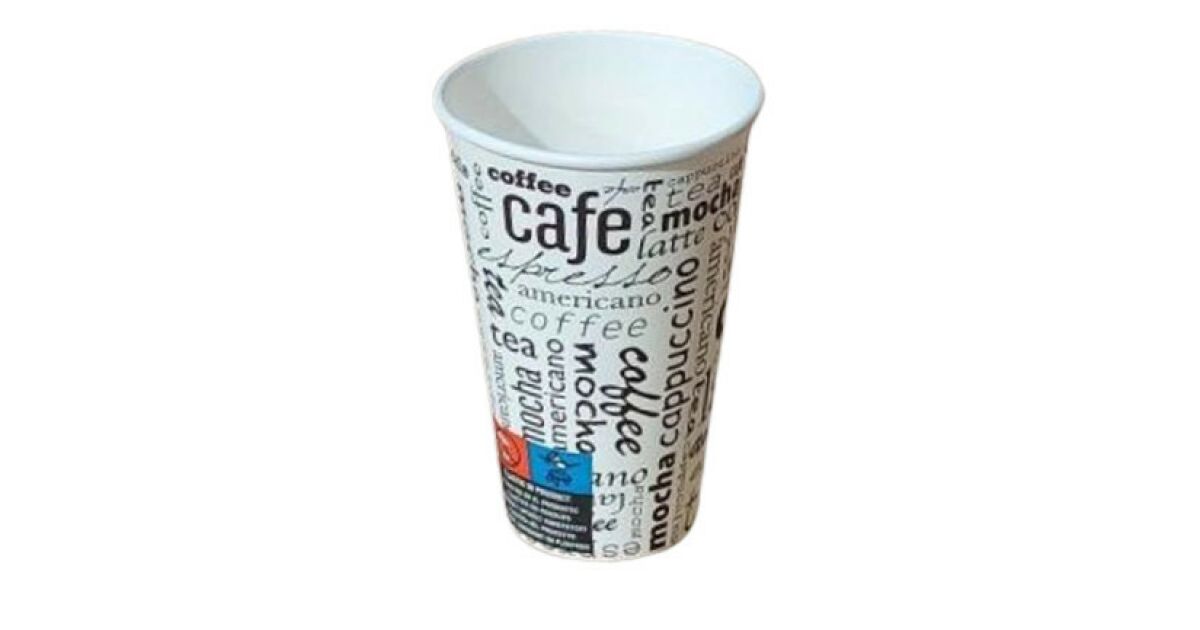 Pahar de hârtie cu model - 80mm 360ml | Pepita.com