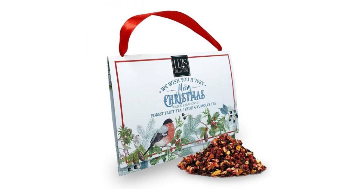 LUIS Erdei gyümölcsös tea 40 g - Üdvözlő BOX - Szeder, áfonyás, málnás ...