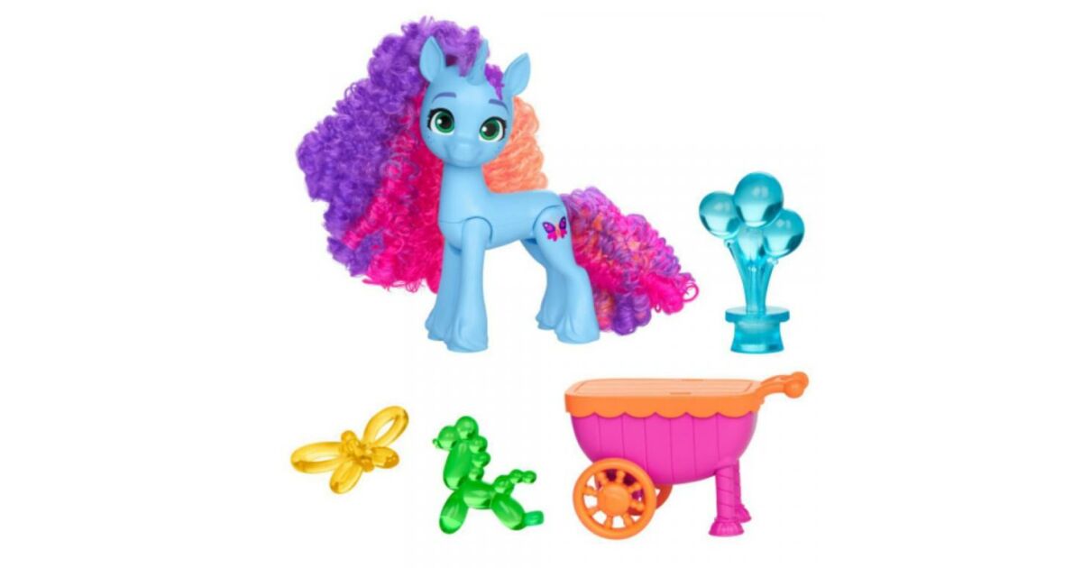 Én kicsi pónim: Mondd el a meséd lufis Misty Brightdawn póni figura ...