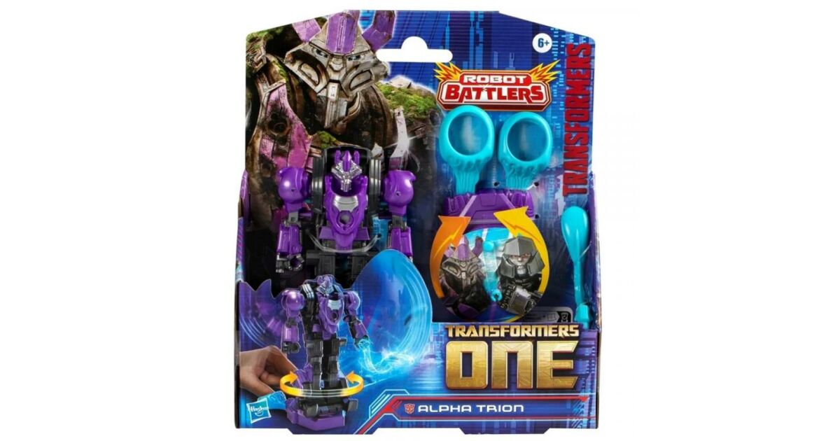 Transformers ONE: Robot Battlers - Alpha Trion átalakítható figura 12cm ...