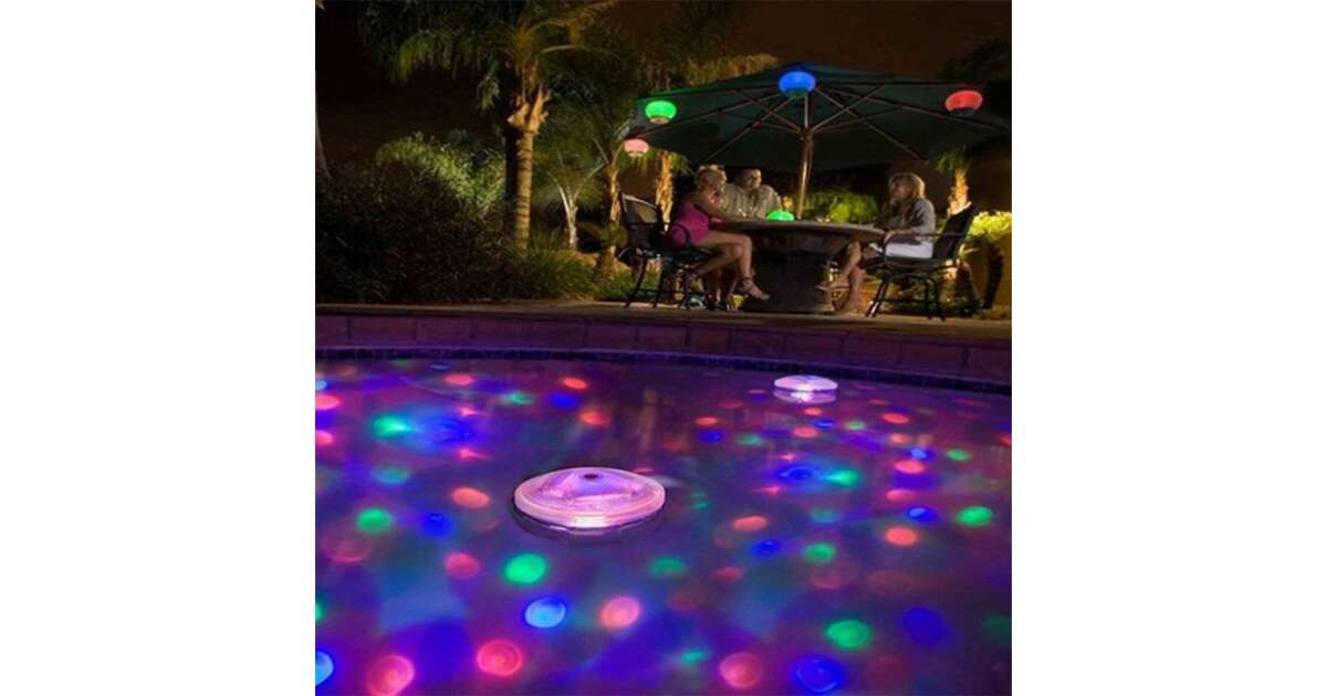 Bunte LED-Pool- und Badewannenbeleuchtung | Pepita.com