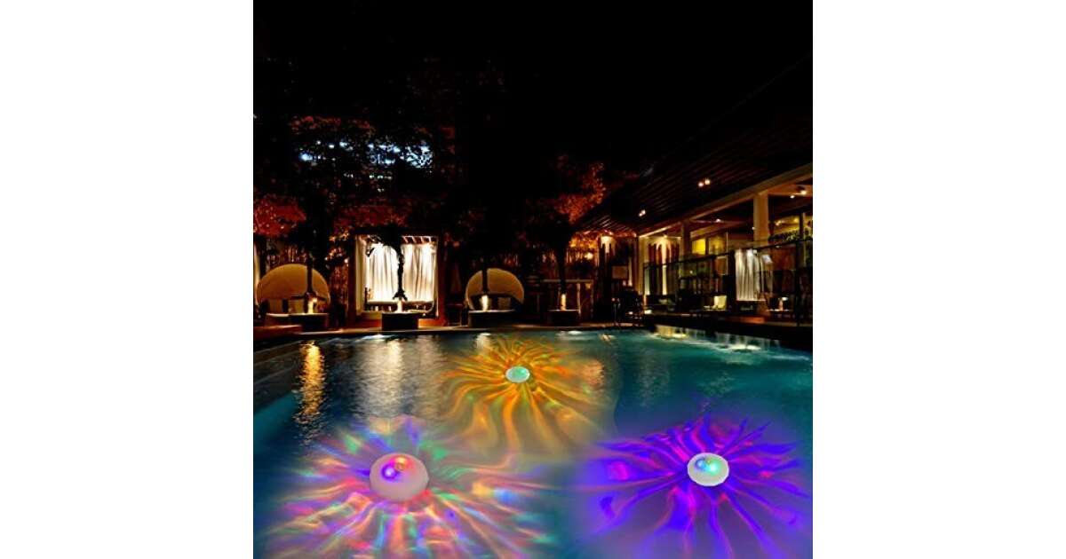 Bunte LED-Pool- und Badewannenbeleuchtung | Pepita.com