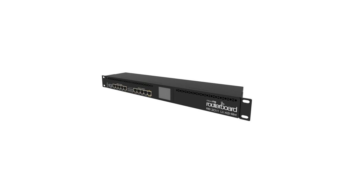 MikroTik RB3011UIAS-RM Router PoE | Pepita.hu