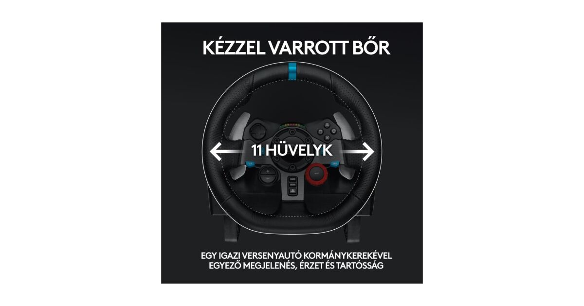 Logitech G29 Driving Force Racing Wheel PS5, PS4, PS3 konzol és PC (941 ...