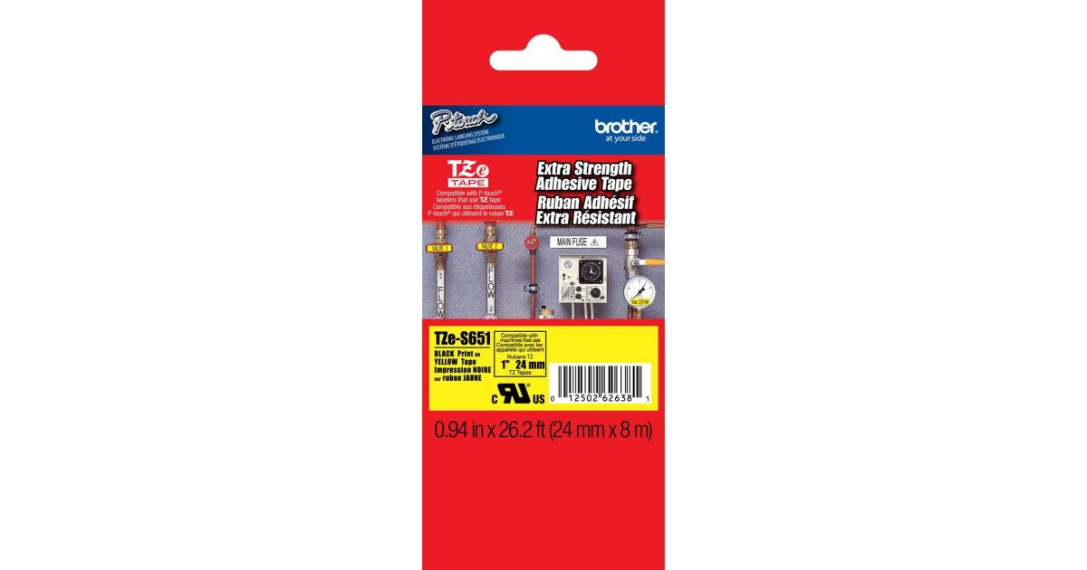 Brother P-touch TZe-S651 szalag (TZES651) | Pepita.hu